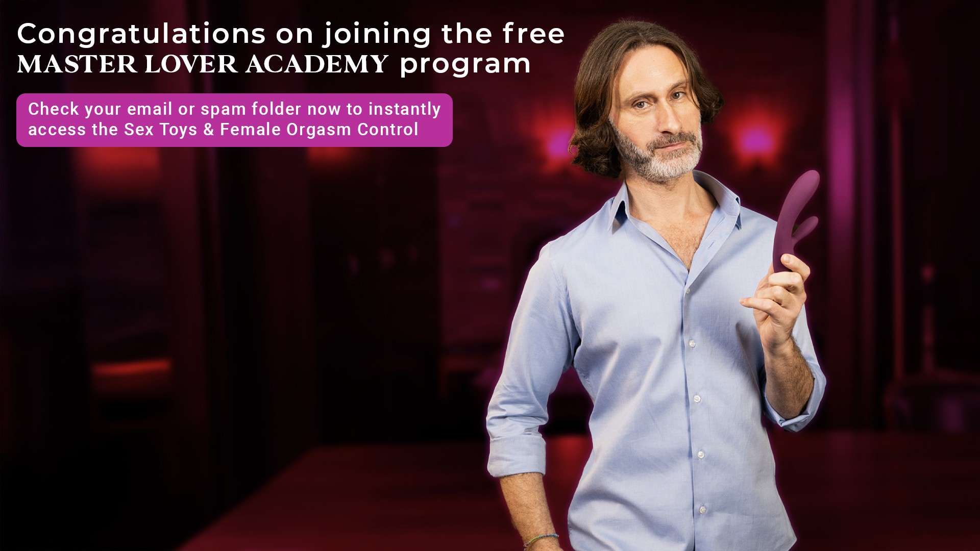 MASTER LOVER ACADEMY Sex Toys - Thank You - The Natural Lifestyles ...